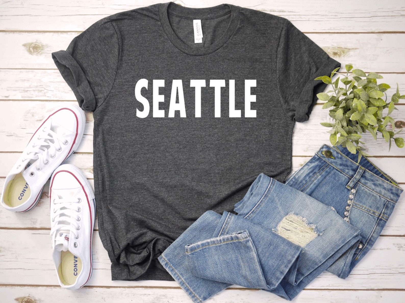 Seattle Shirt Seattle Washington Shirt Seattle Gift Pacific | Etsy