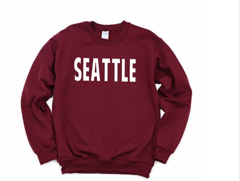 Seattle Sweatshirt, Seattle Shirt, Seattle Sweatshirt, Washington ...