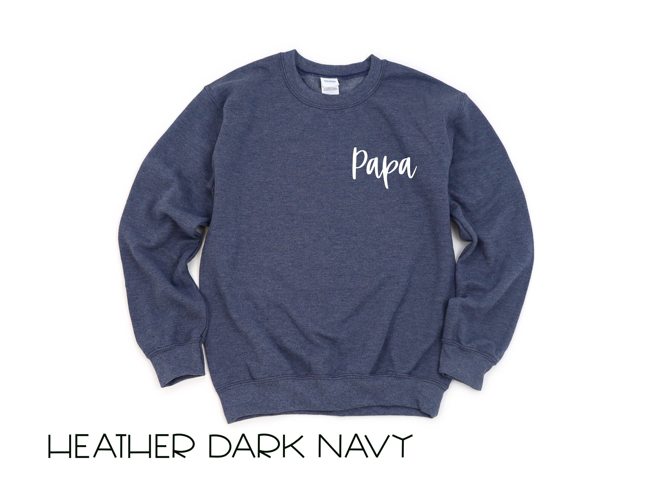 Papa Sweatshirt Papa Shirt Papa Tshirt Grandpa Shirt Gift - Etsy