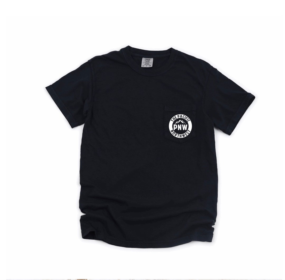 Pacific Northwest Shirt, Pacific Northwest Tshirt, Pac NW Pocket Shirt ...