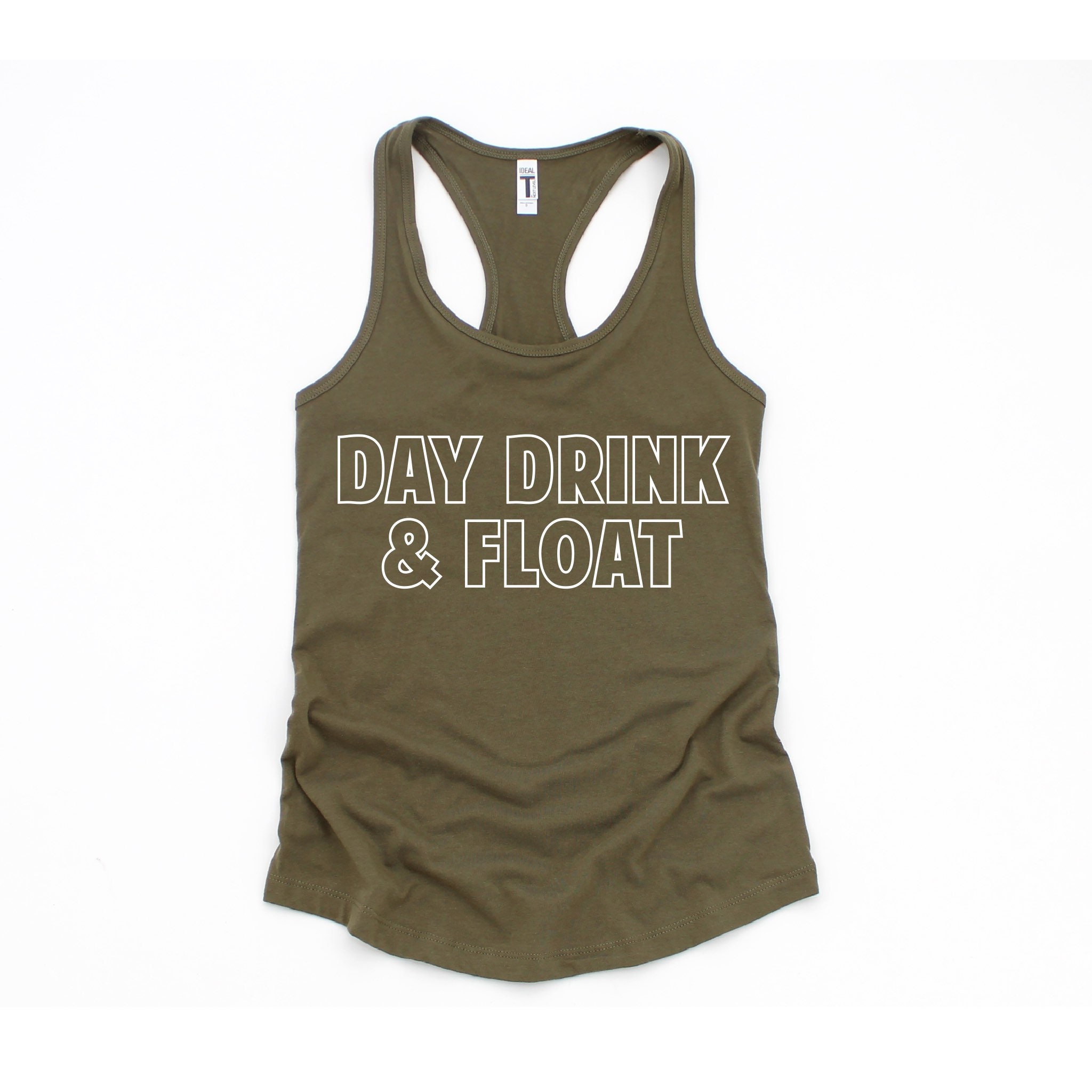 Day Drink and Float Tank Top Day Drinking and Float Shirt | Etsy