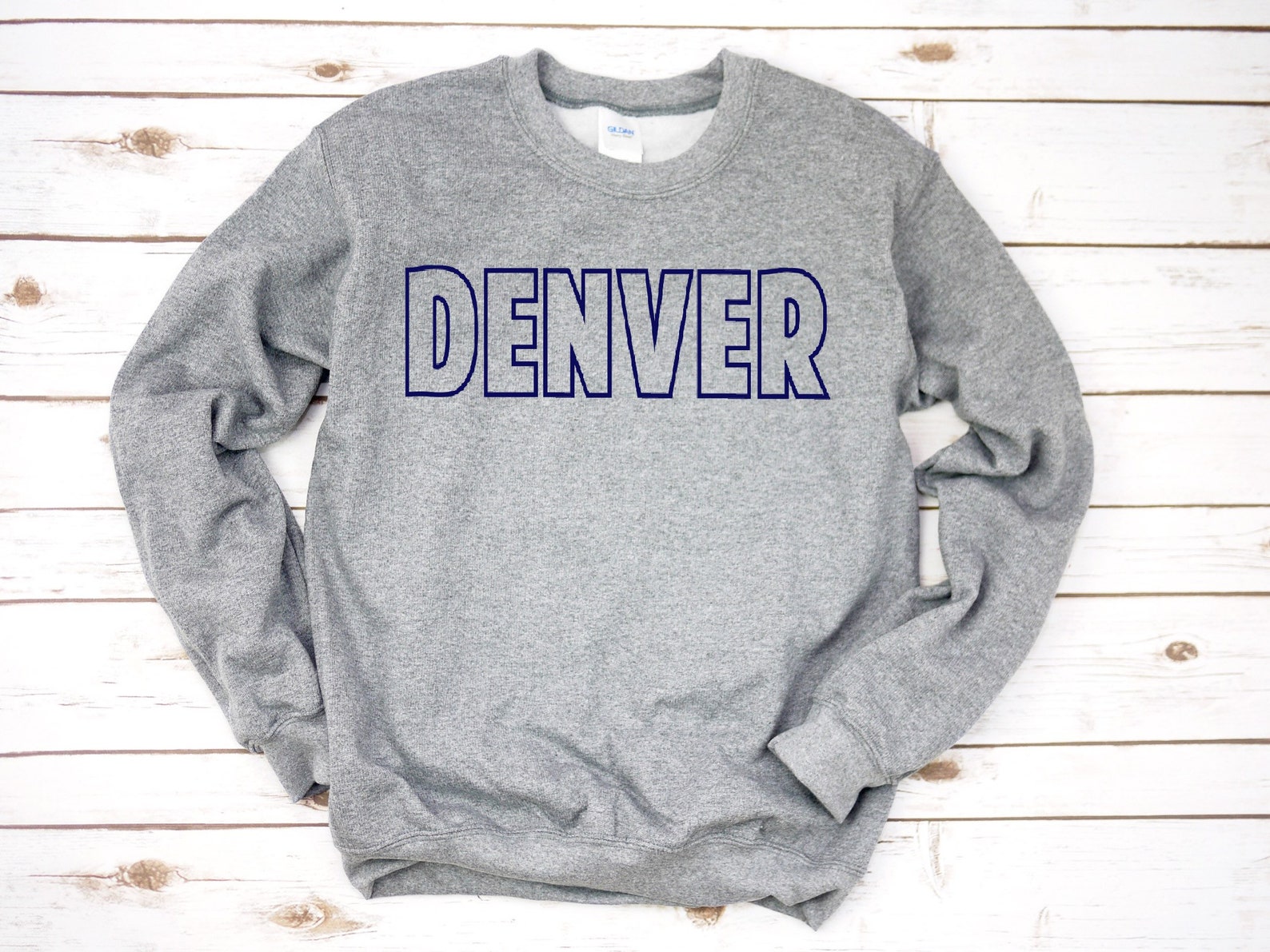 Denver Sweatshirt Denver Colorado Sweatshirt Denver Shirt - Etsy