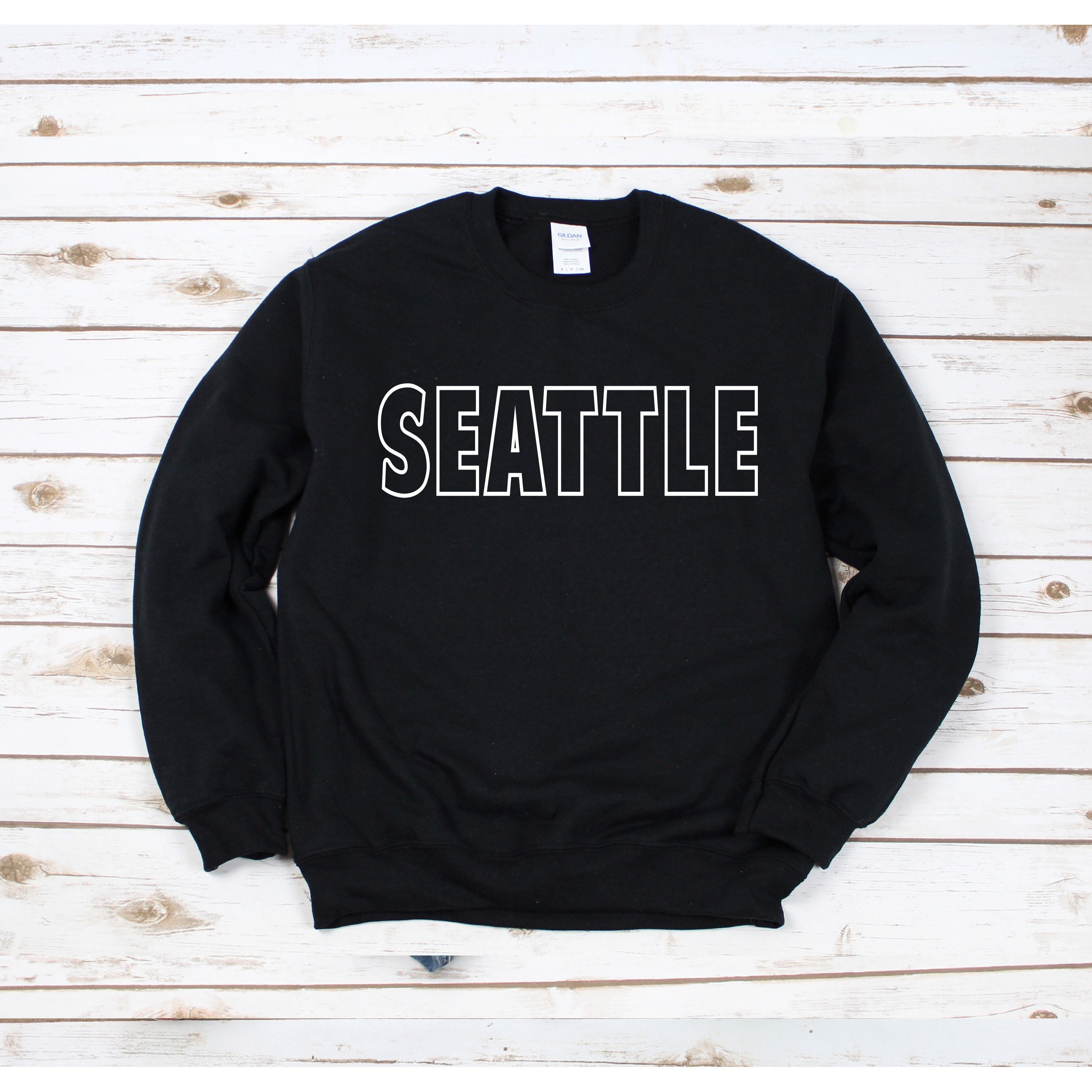 Seattle Sweatshirt, Seattle Shirt, Seattle Sweatshirt, Washington ...