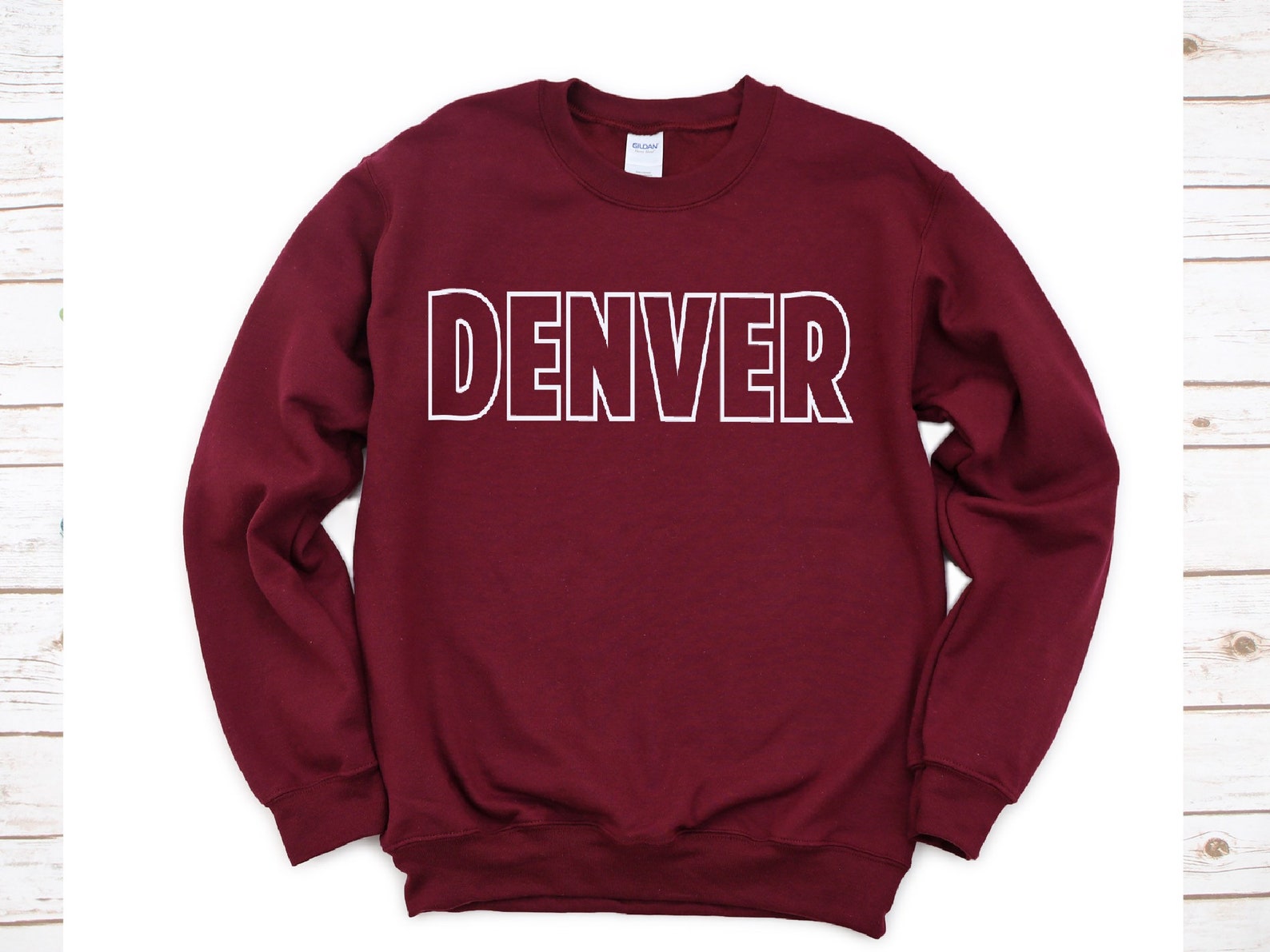 Denver Sweatshirt Denver Colorado Sweatshirt Denver Shirt | Etsy