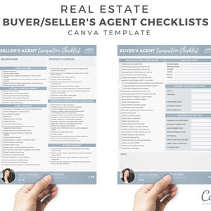 Sellers Agent Transaction Checklist, Real Estate Marketing, Real Estate ...