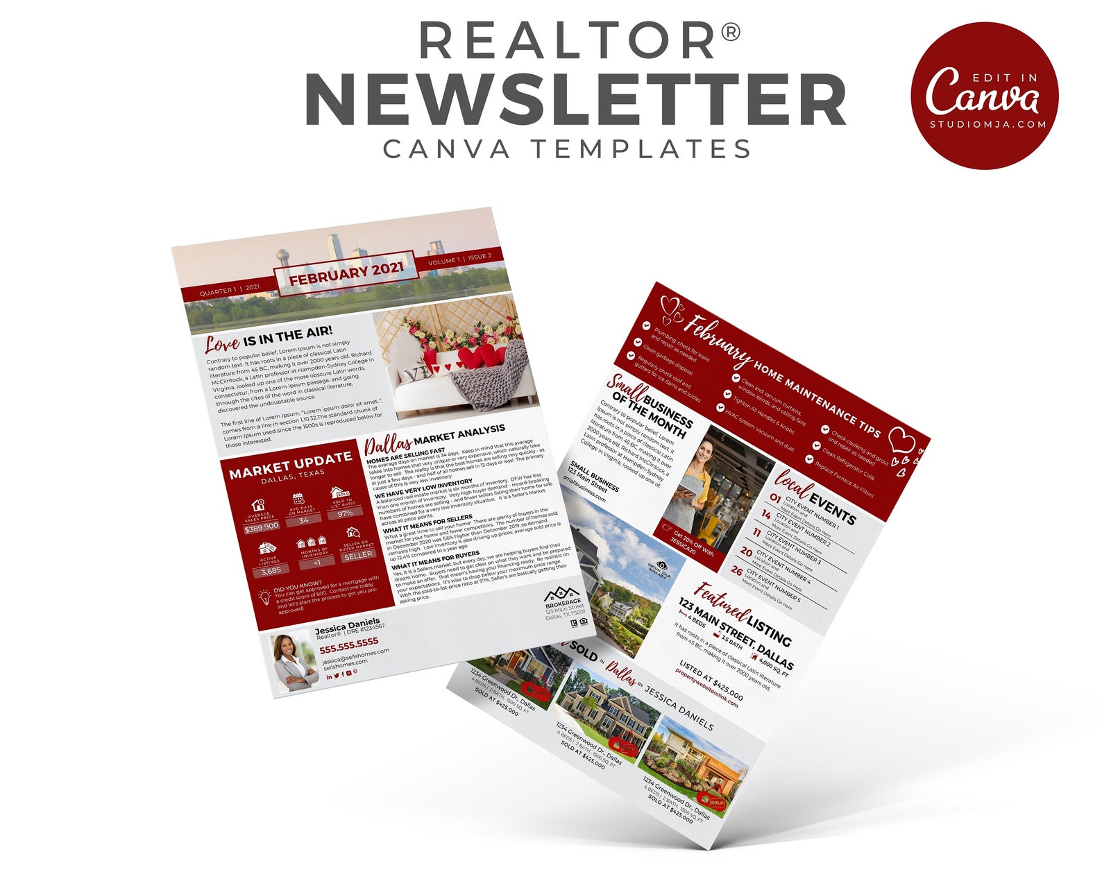 Real Estate Newsletter | Realtor Newsletter | Real Estate Marketing ...