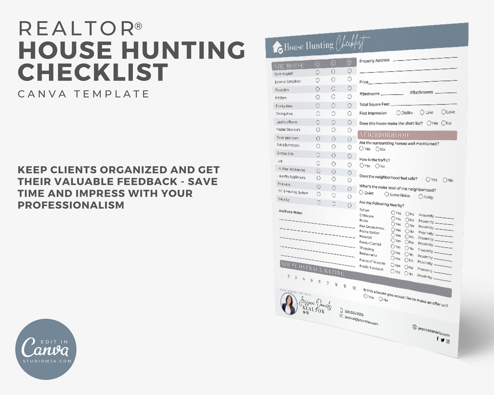 House Hunting Bundle | Real Estate Marketing Template | Home Buyer ...