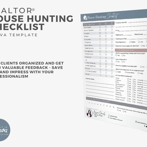 House Hunting Bundle | Real Estate Marketing Template | Home Buyer ...