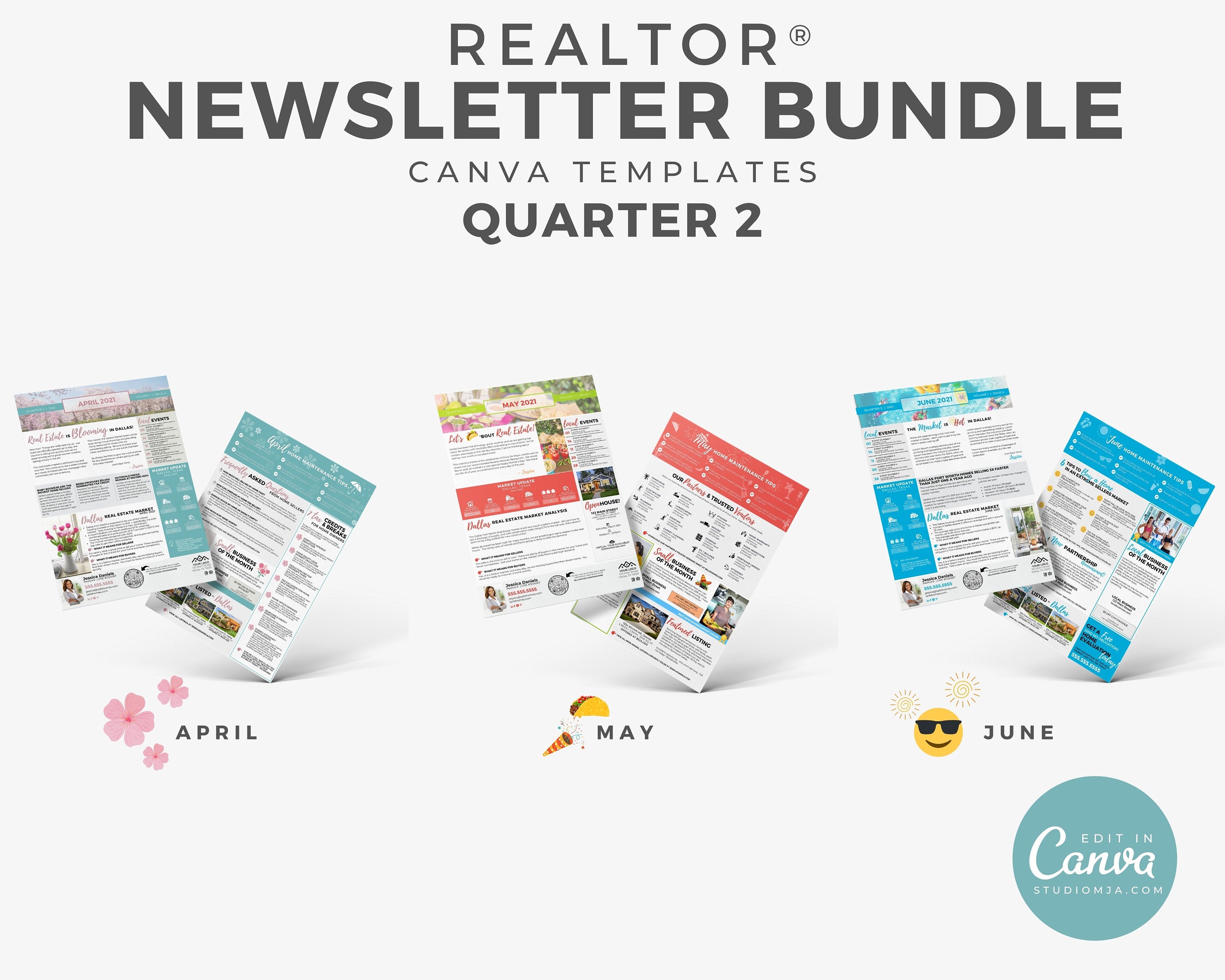 Real Estate Newsletter | Realtor Newsletter | Real Estate Marketing ...