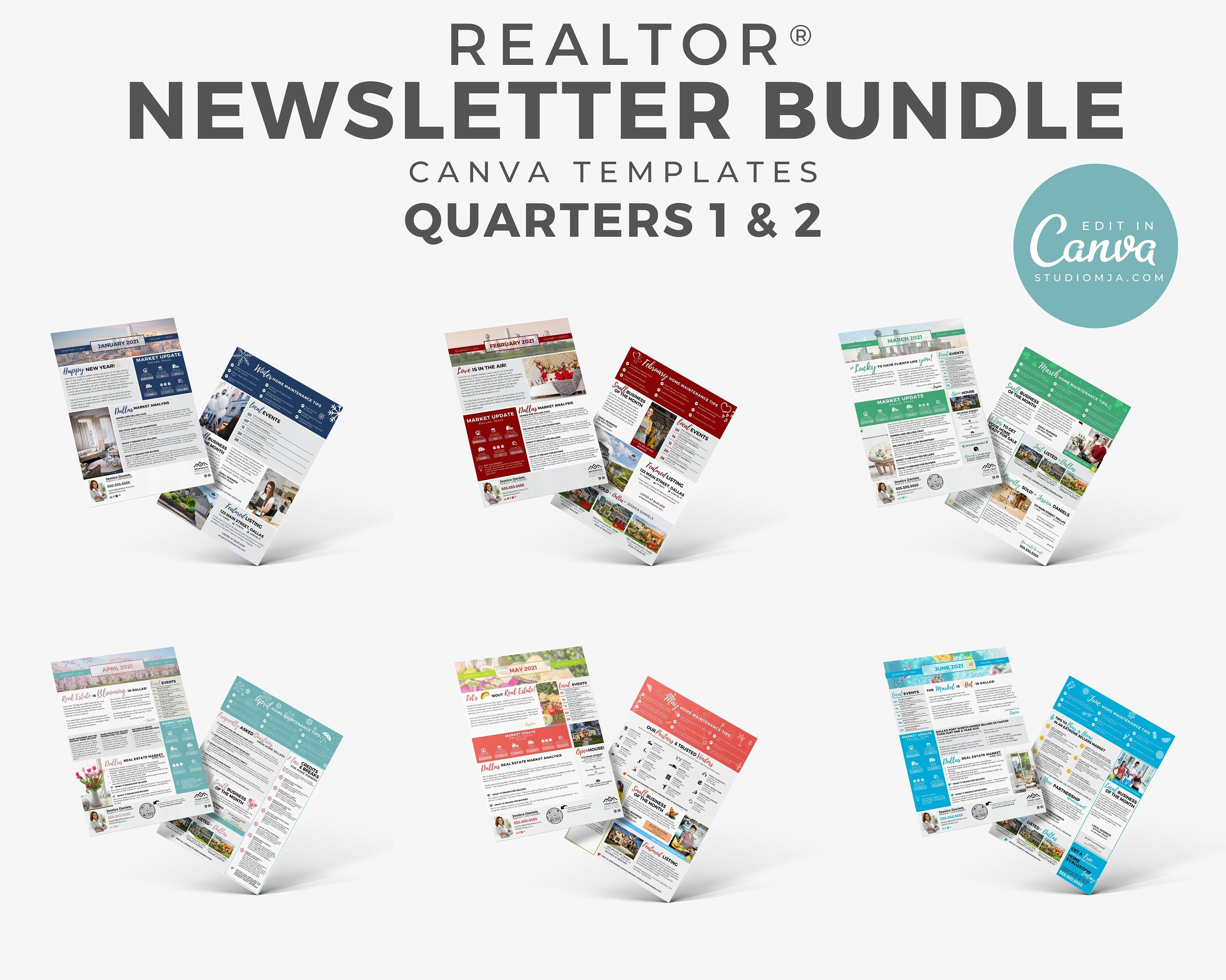 Real Estate Newsletter | Realtor Newsletter | Real Estate Marketing ...