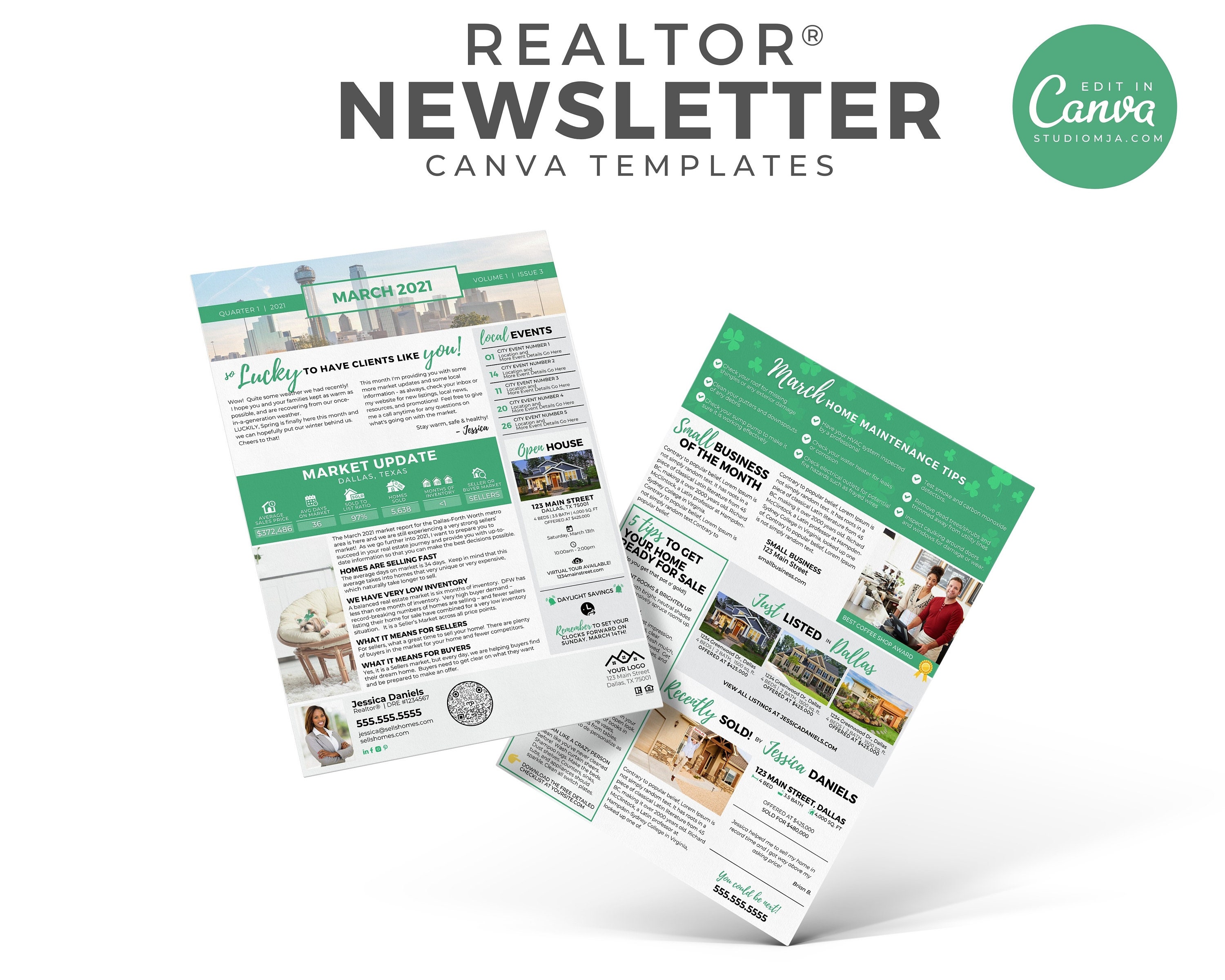 Real Estate Newsletter | Realtor Newsletter | Real Estate Marketing ...