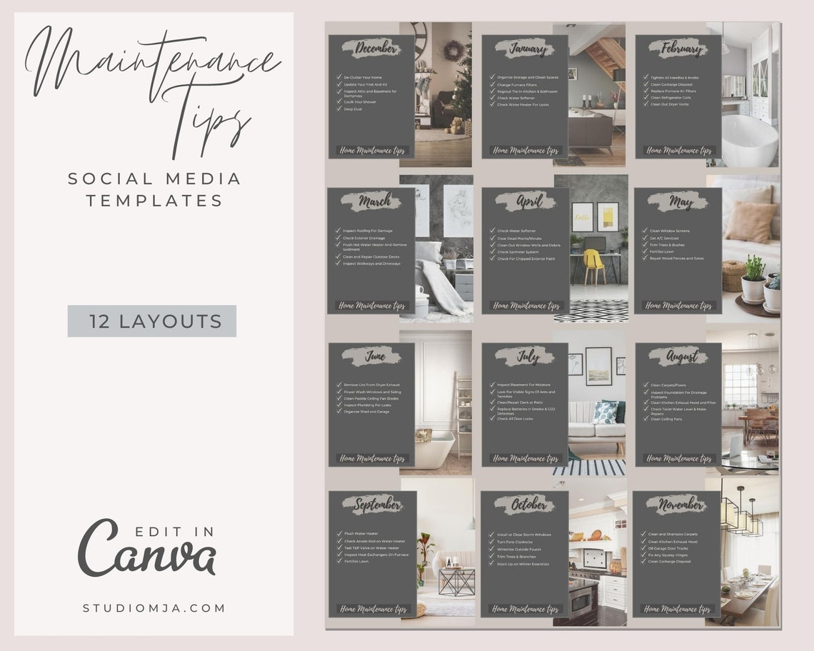 Real Estate Housing Update for Social Media Template | Canva Template ...