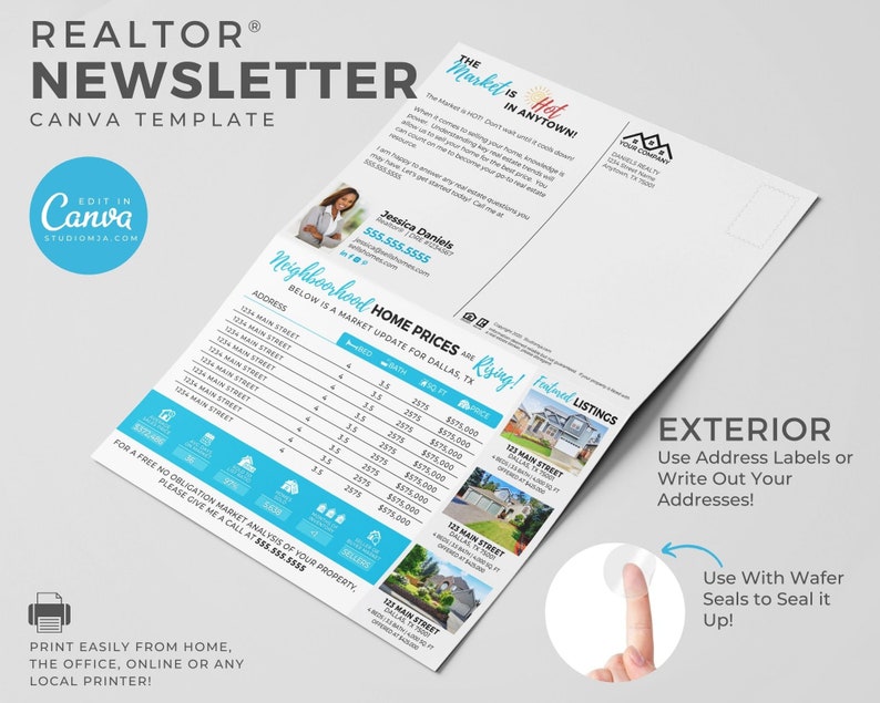 Real Estate Newsletter | June Newsletter | Real Estate Marketing ...