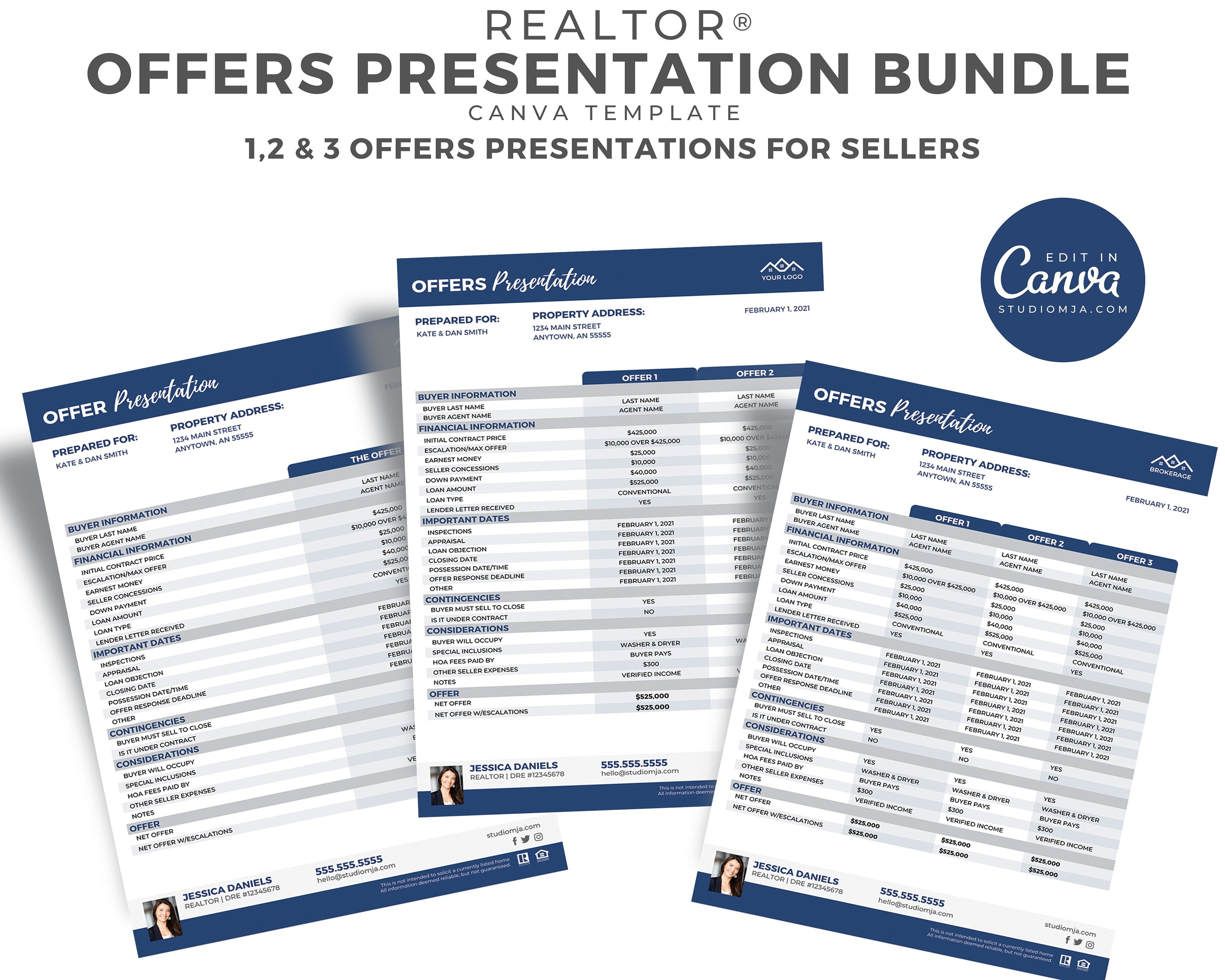 Realtor Offer Presentation, Realtor Marketing, Real Estate Marketing ...