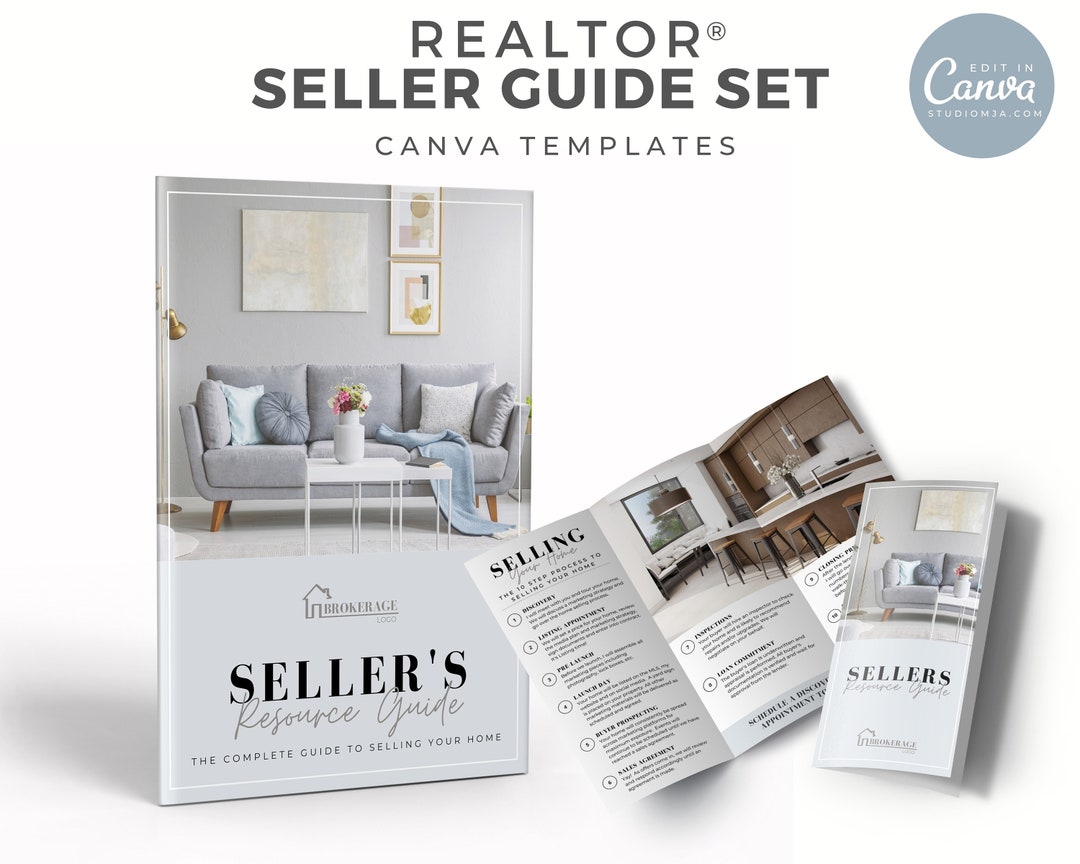 Seller Guide Set, Listing Presentation, Brochure, Seller Guide, Realtor ...