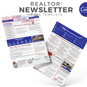 Real Estate Newsletter | July Newsletter | Real Estate Marketing ...