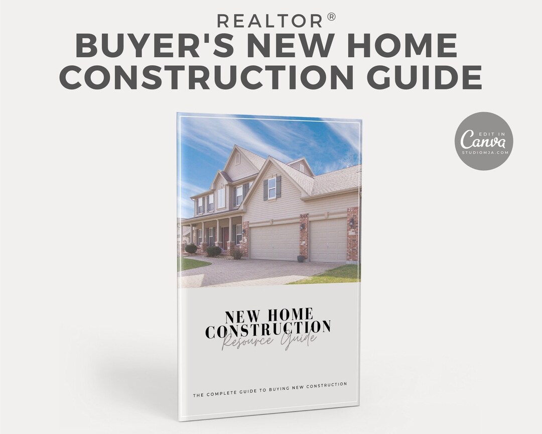 Real Estate Buyer Guide, New Home Construction Guide, Real Estate ...
