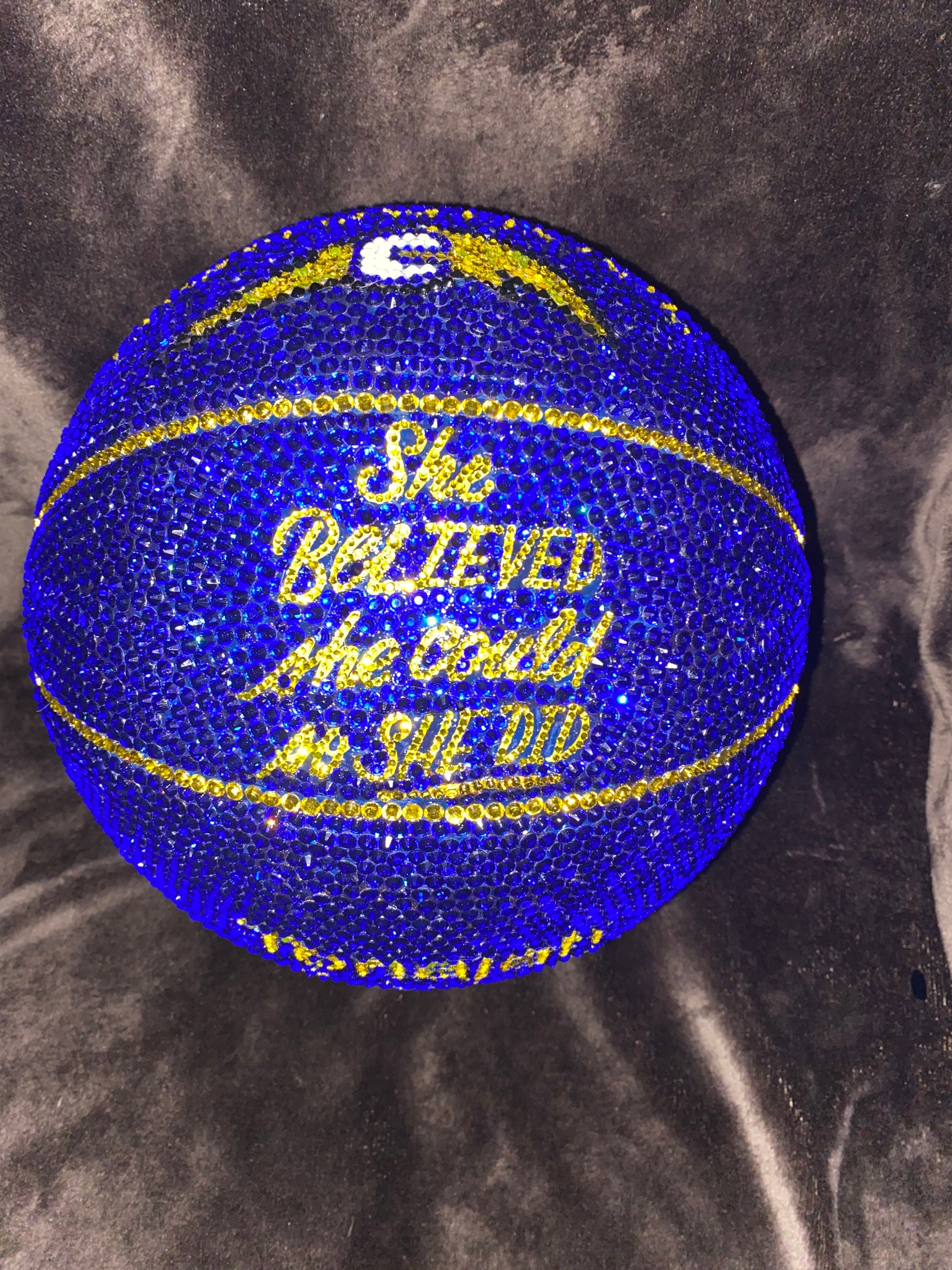 Blinged Custom Basketball - Etsy