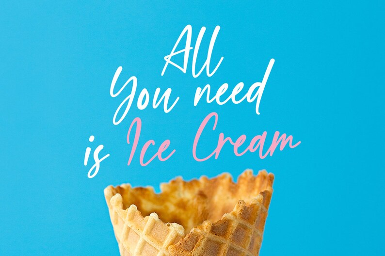 Sweet Meredith Simple Script Handwritten Font - Etsy