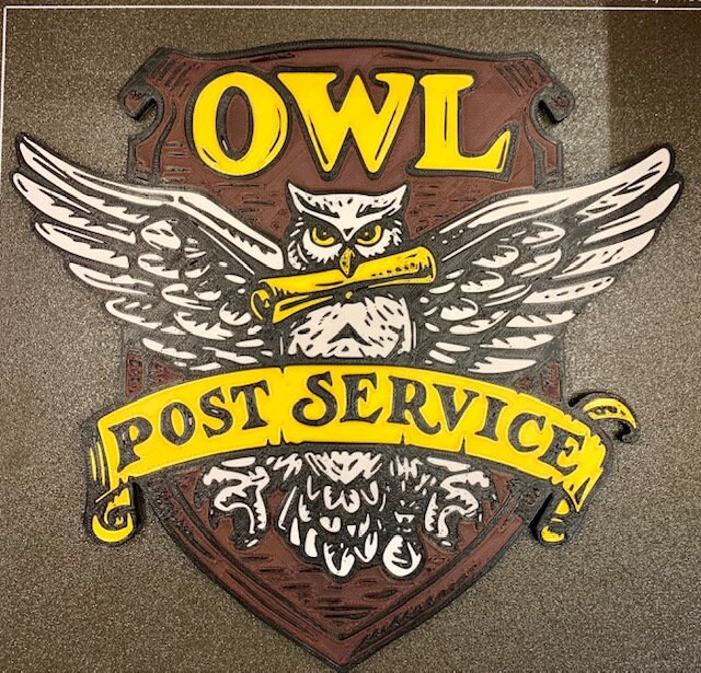 Owl Post Sign at Amanda Moretz blog