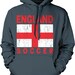 England Soccer, English Football Pride Hooded Sweatshirt, HOOD_00033 - Etsy