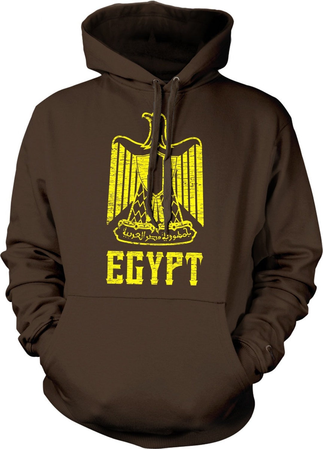Egypt, Coat of Arms, Golden Eagle, Eagle of Saladin Hooded Sweatshirt ...