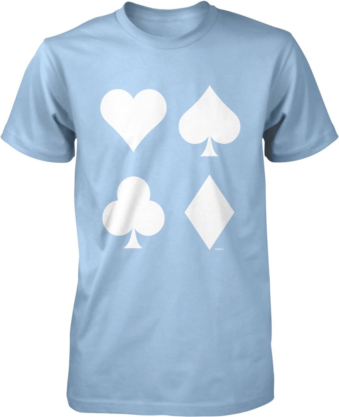 Playing Card Suits, Poker Player Men's T-shirt, HOOD_00845 - Etsy