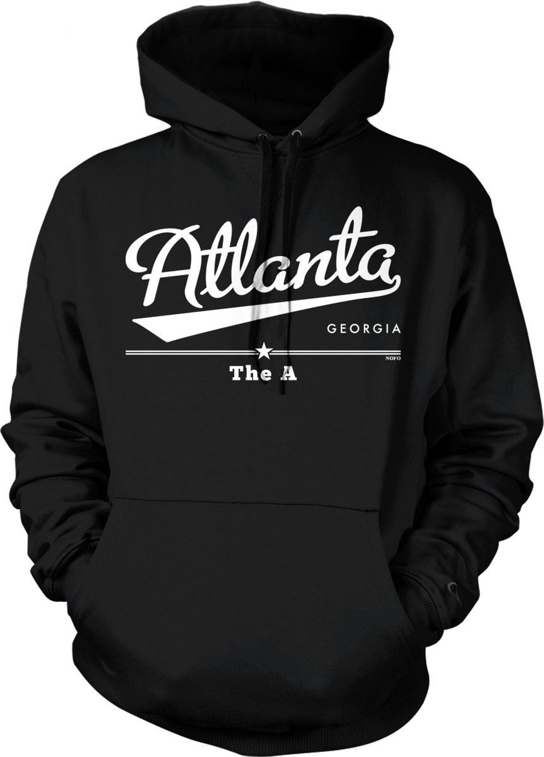 Atlanta, Georgia, the A Hooded Sweatshirt, HOOD_00884 - Etsy