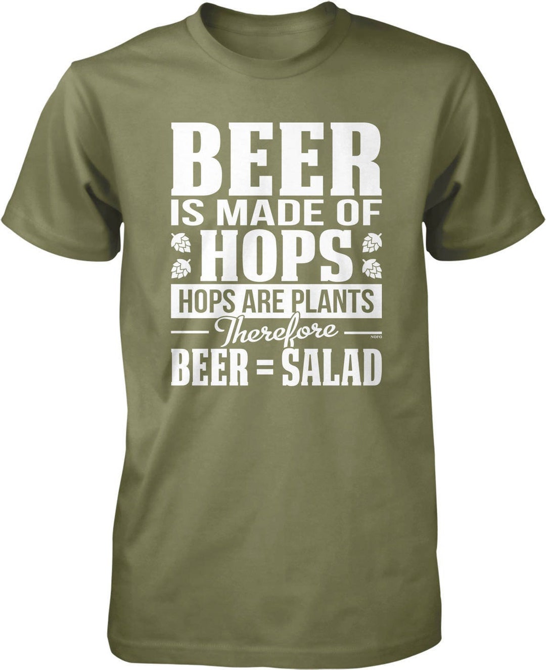Beer is Made of Hops, Hops Are Plants, Therefore Beer Equals Salad Men ...