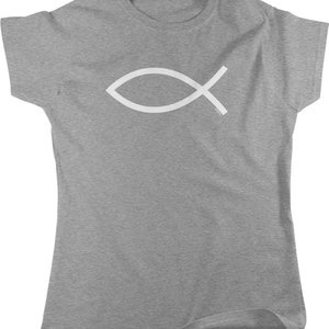 Ichthys, Ichthus, Christian Symbol, Jesus Fish Women's T-shirt, HOOD ...