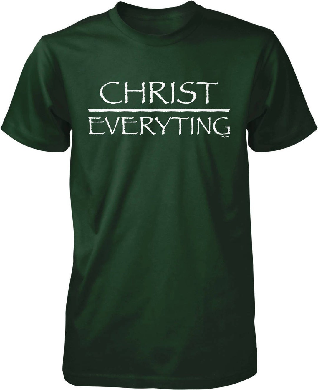 Christ Over Everything Men's T-shirt, HOOD_01273 - Etsy