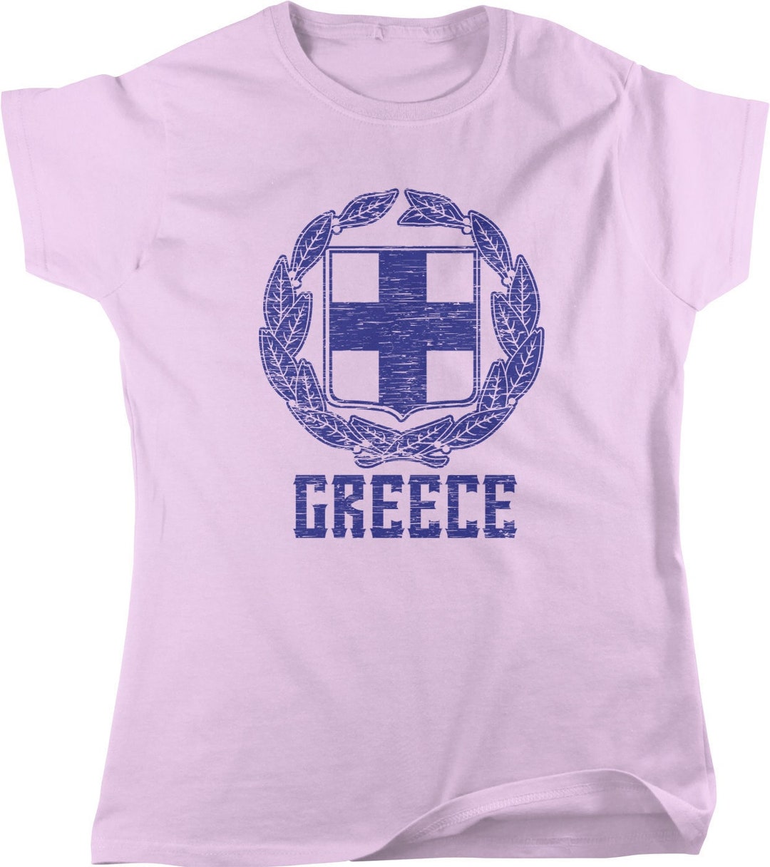 Greece, Coat of Arms, Hellenic Republic, White Cross, Blue Escutcheon ...