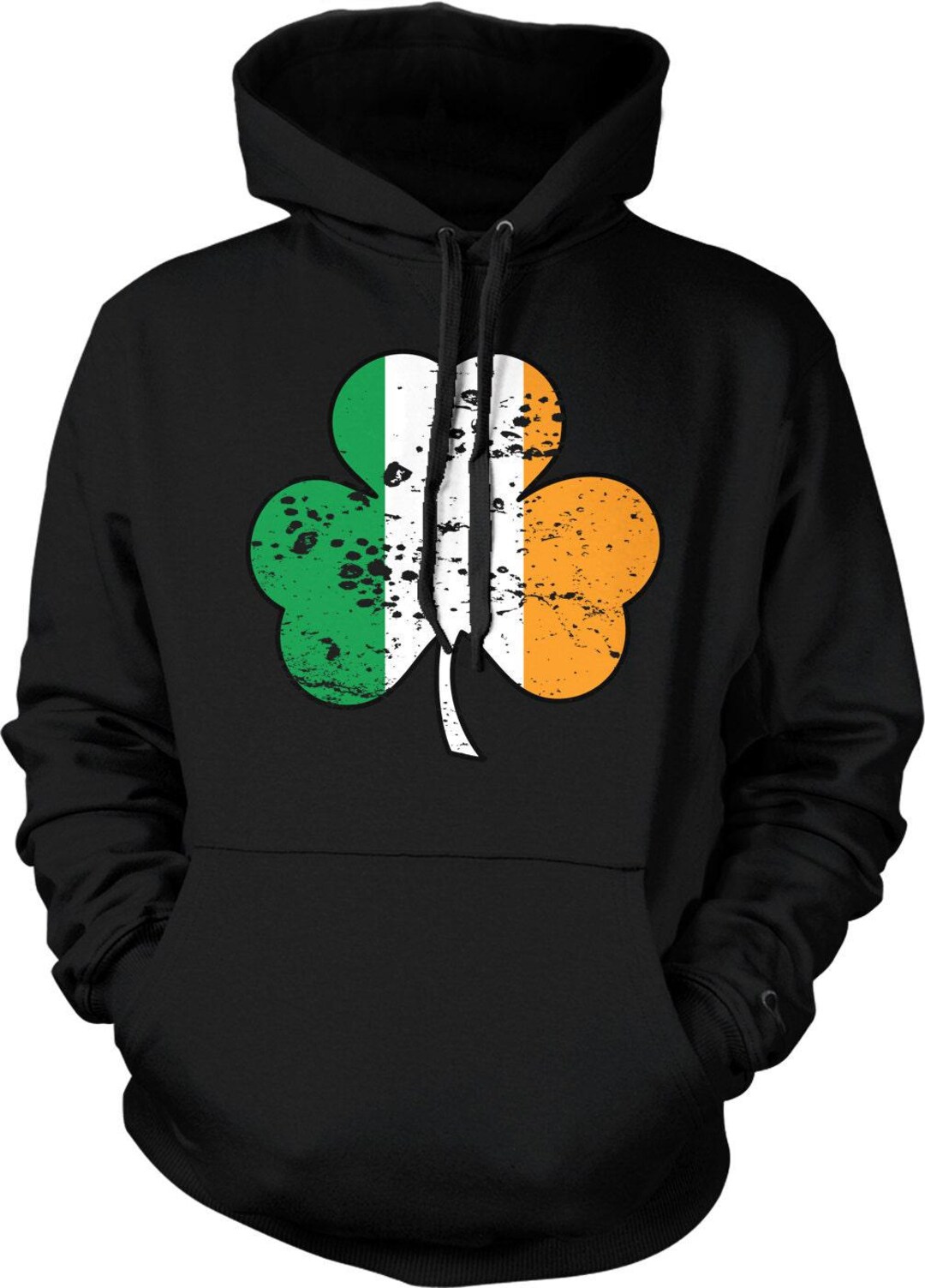 Three Leaf Clover, Irish Clover, Shamrock, St. Patrick's Day Hooded ...