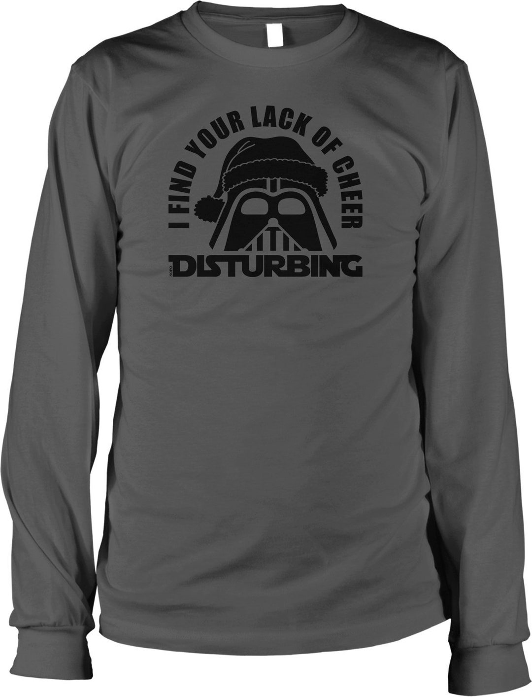 I Find Your Lack of Cheer Disturbing Men's Long Sleeve Shirt, HOOD ...