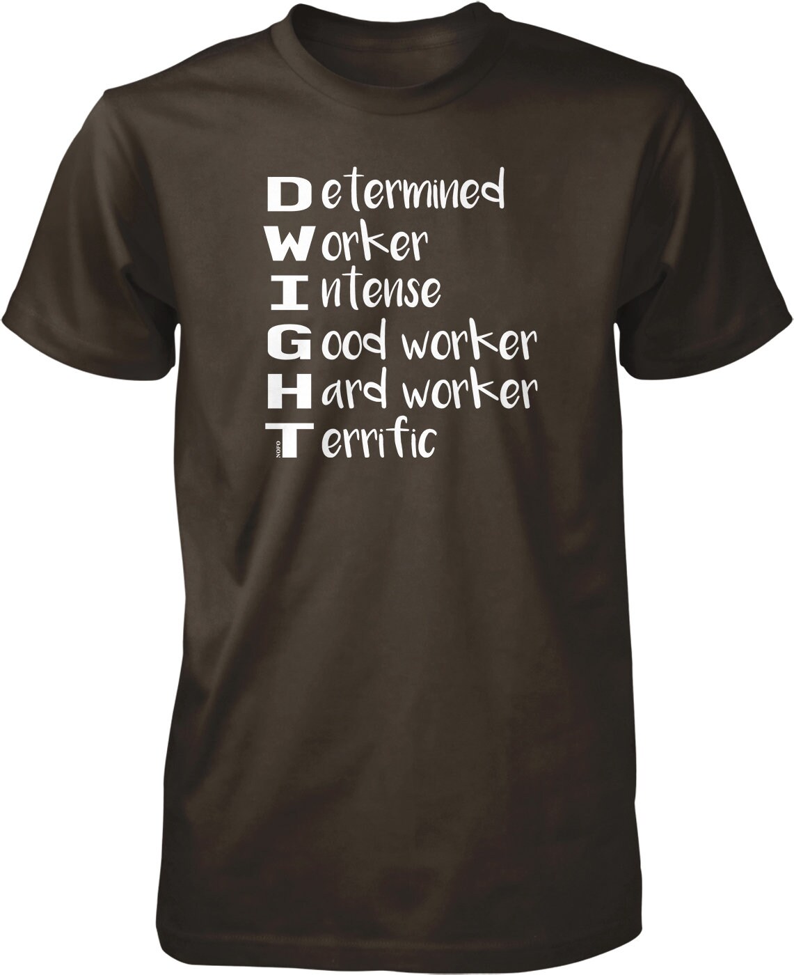 DWIGHT Determined Worker Intense Good Worker Hard Worker - Etsy