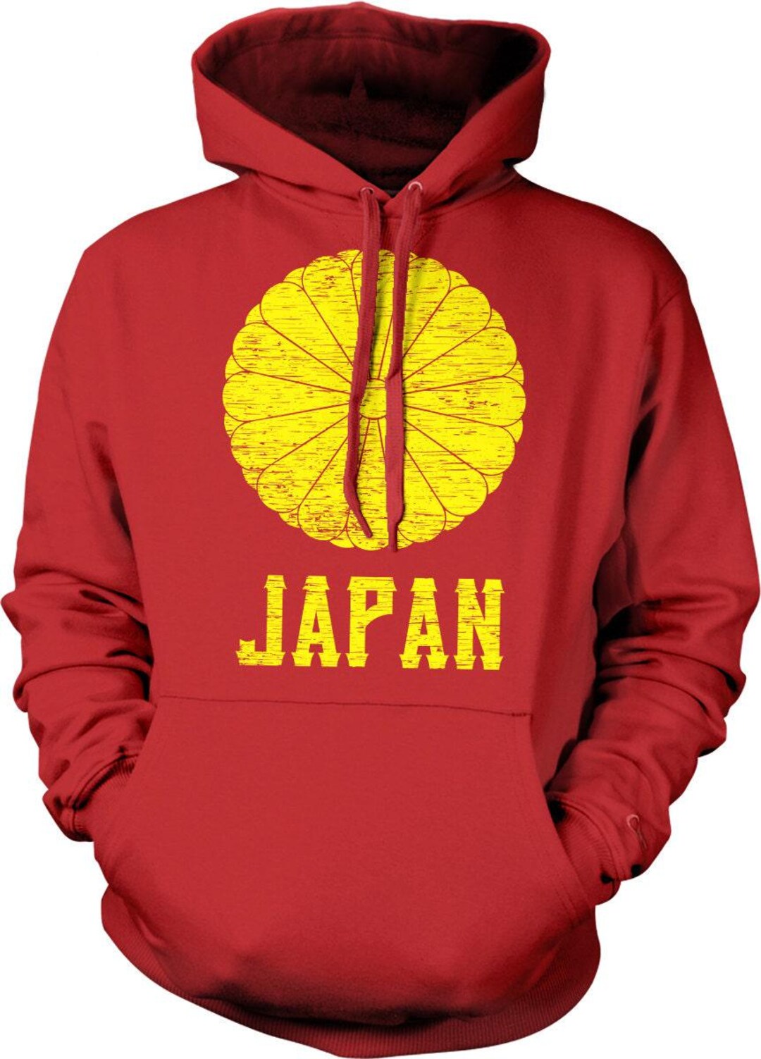 Japan, Coat of Arms, Imperial Seal, Flower Seal Hooded Sweatshirt, HOOD ...