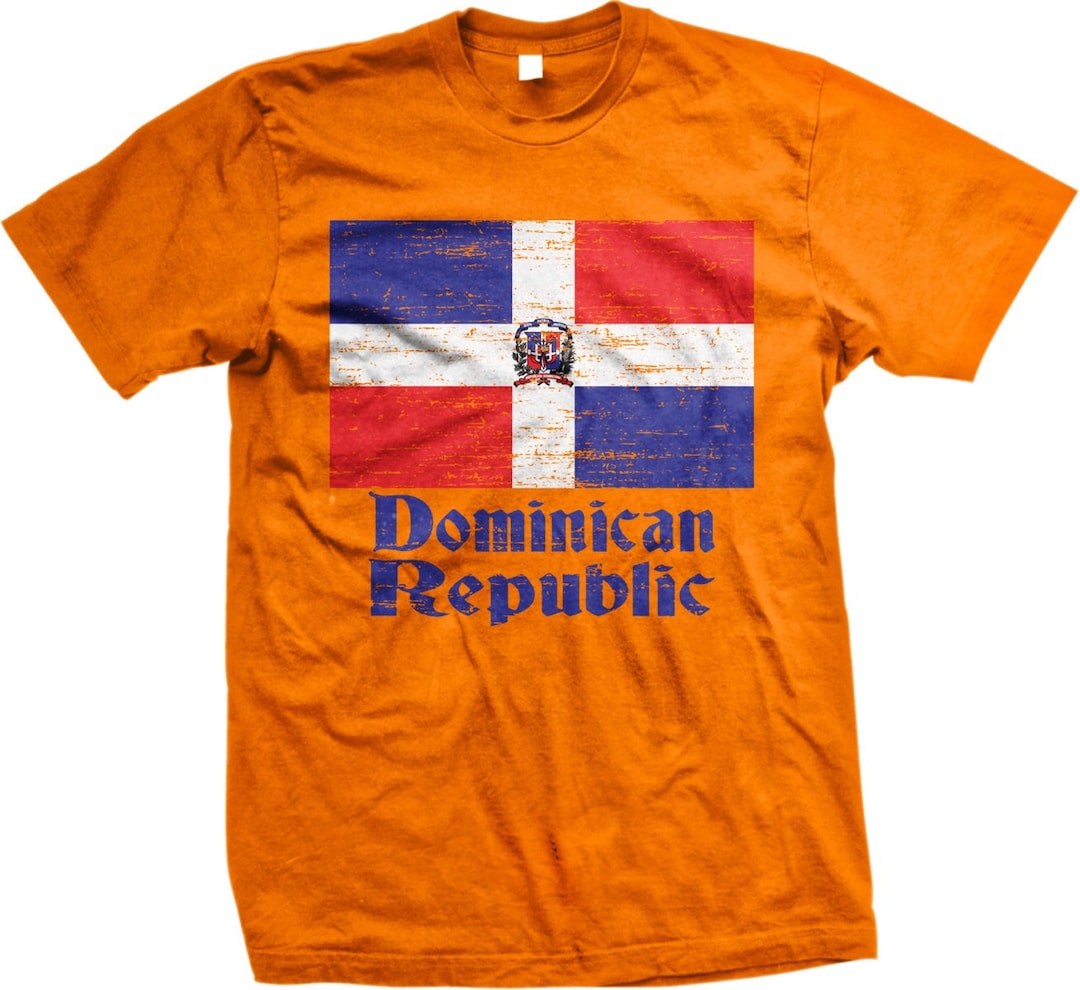 Flag of Dominican Republic, Dominican Pride Men's T-shirt, HOOD_00052 ...