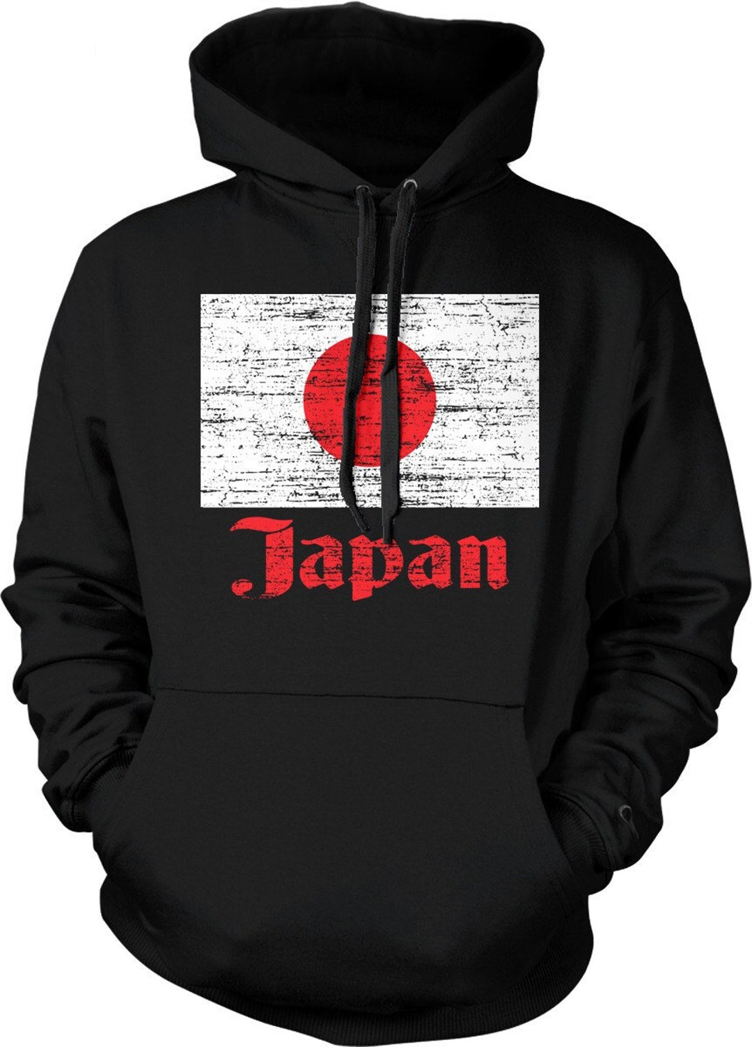 Flag of Japan, Japanese Flag, Hinomaru Hooded Sweatshirt, HOOD_00007 - Etsy