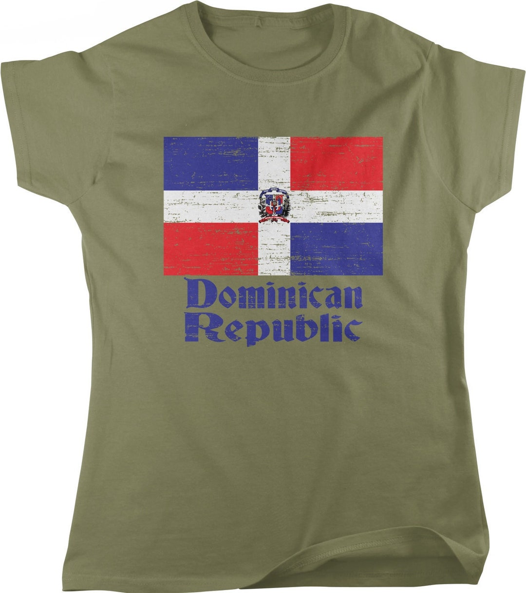 Flag of Dominican Republic, Dominican Pride Women's T-shirt, HOOD_00052 ...