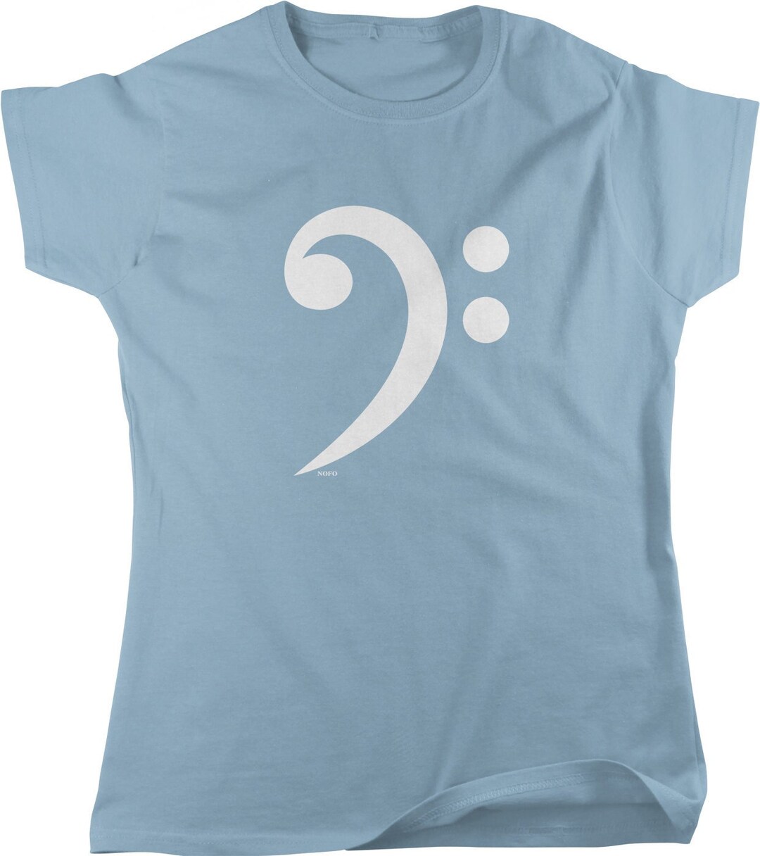 Bass Clef, F-clef, F3 Women's T-shirt, HOOD_00534 - Etsy