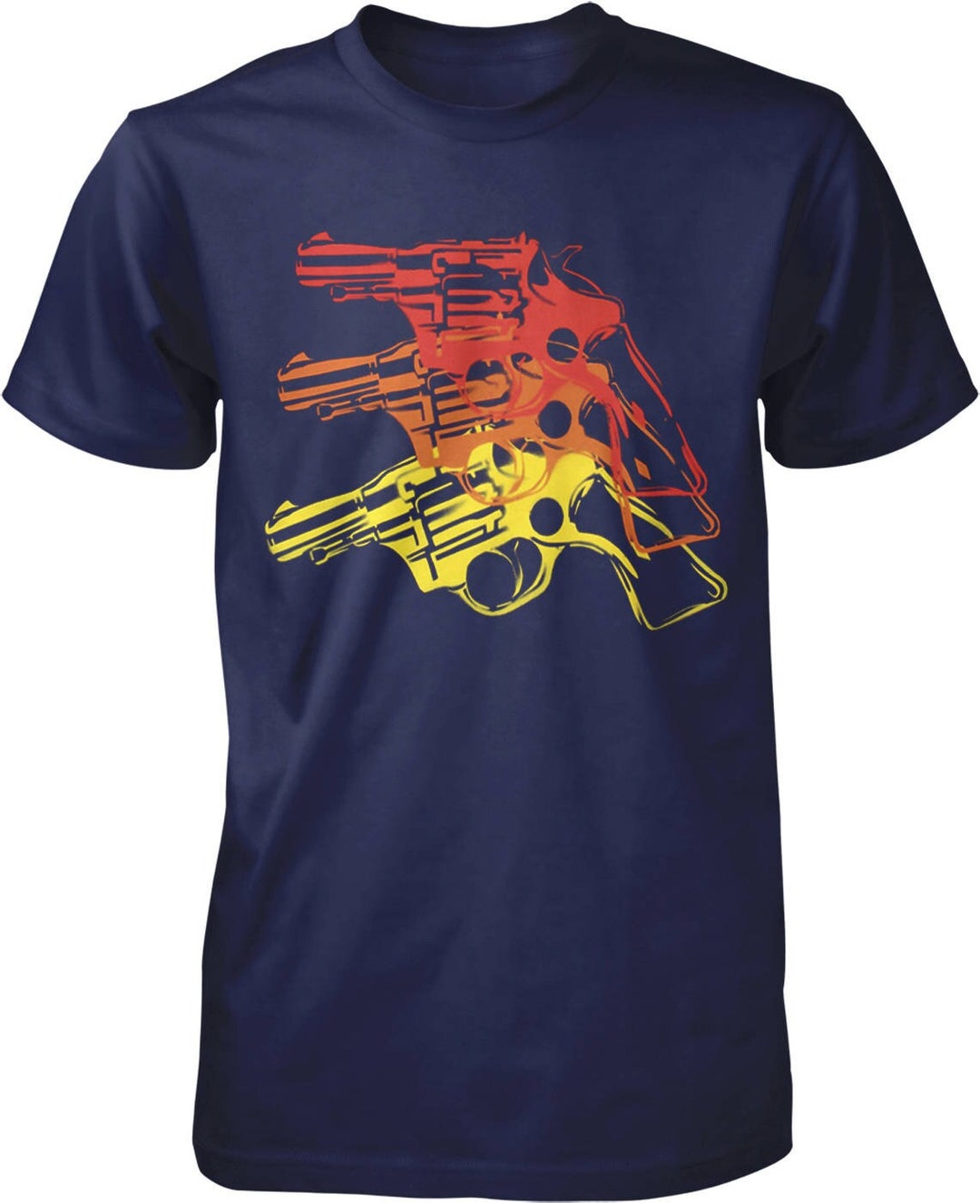Revolver, Pistol, Hand Gun, Gun Enthusiast Men's T-shirt, HOOD_01053 - Etsy