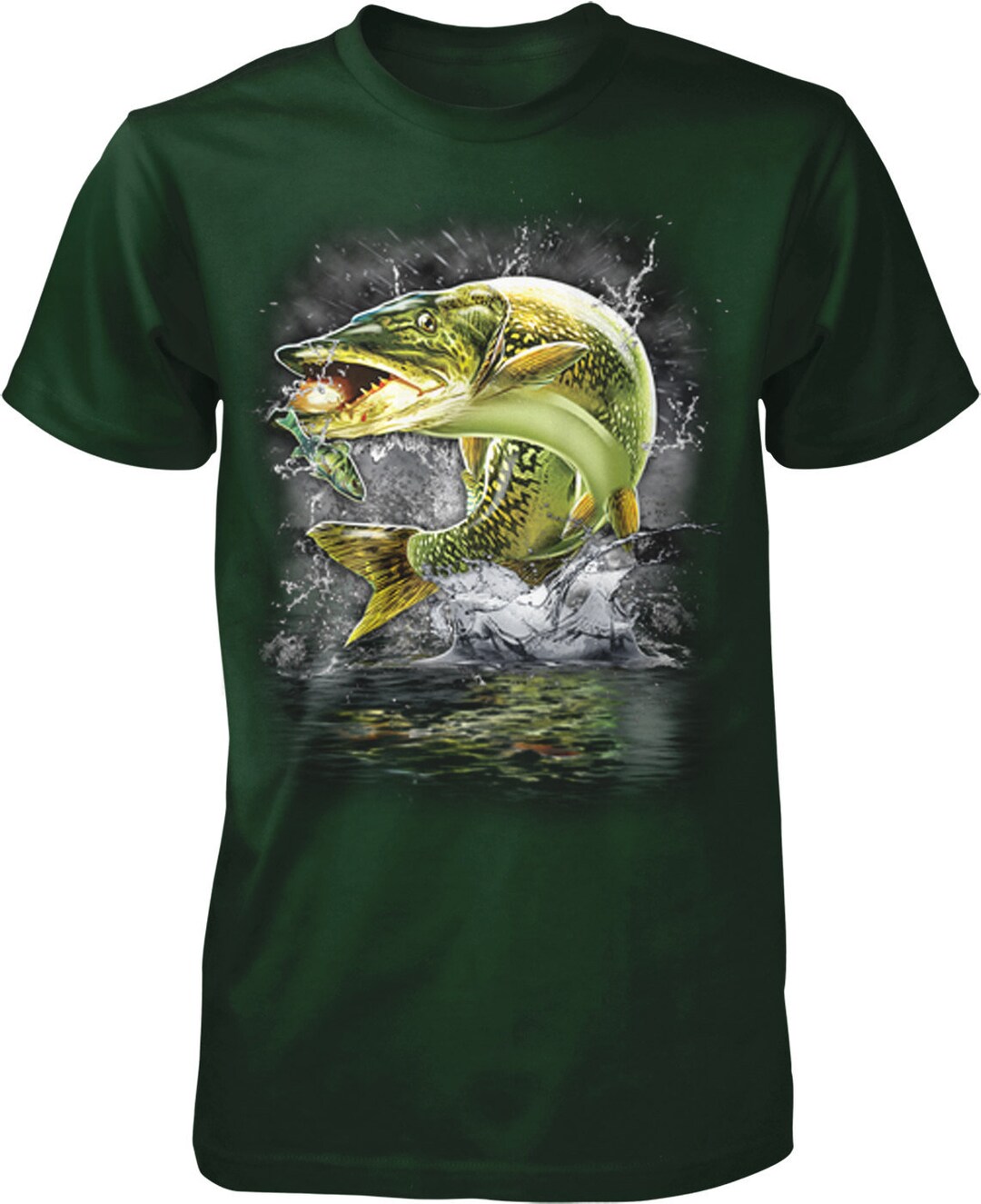 Musky, Muskie, Muskellunge, Fly Fishing Men's T-shirt, HOOD_00297 - Etsy