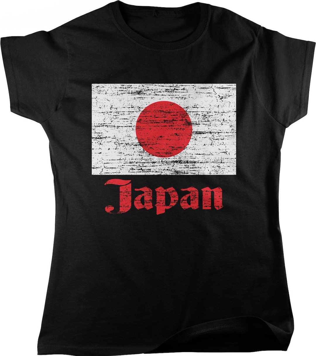 Flag of Japan, Japanese Flag, Hinomaru Women's T-shirt, HOOD_00007 - Etsy