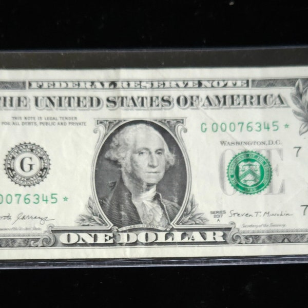2017 Star Note Dollar Bill - Etsy
