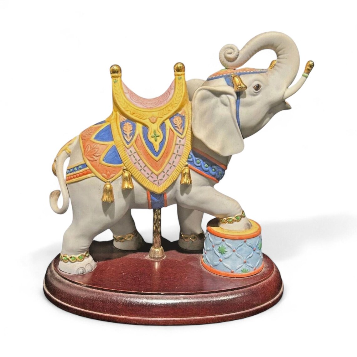 Lenox Large Elephant Figurine 1989 Carousel Series, Retired - Etsy