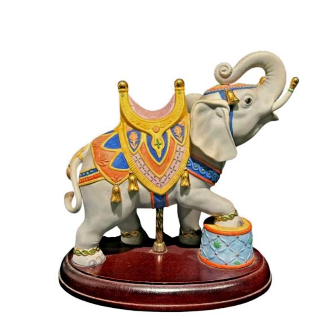 Lenox Large Elephant Figurine 1989 Carousel Series, Retired - Etsy