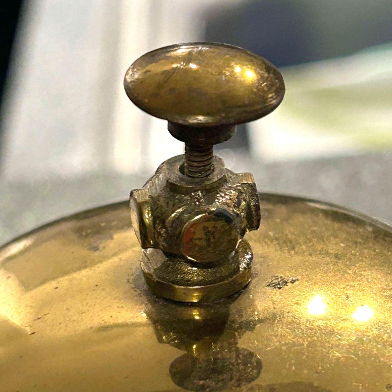 Antique 19th Century Victorian Hotel Desk Bell Brass Tap Call Bell - Etsy