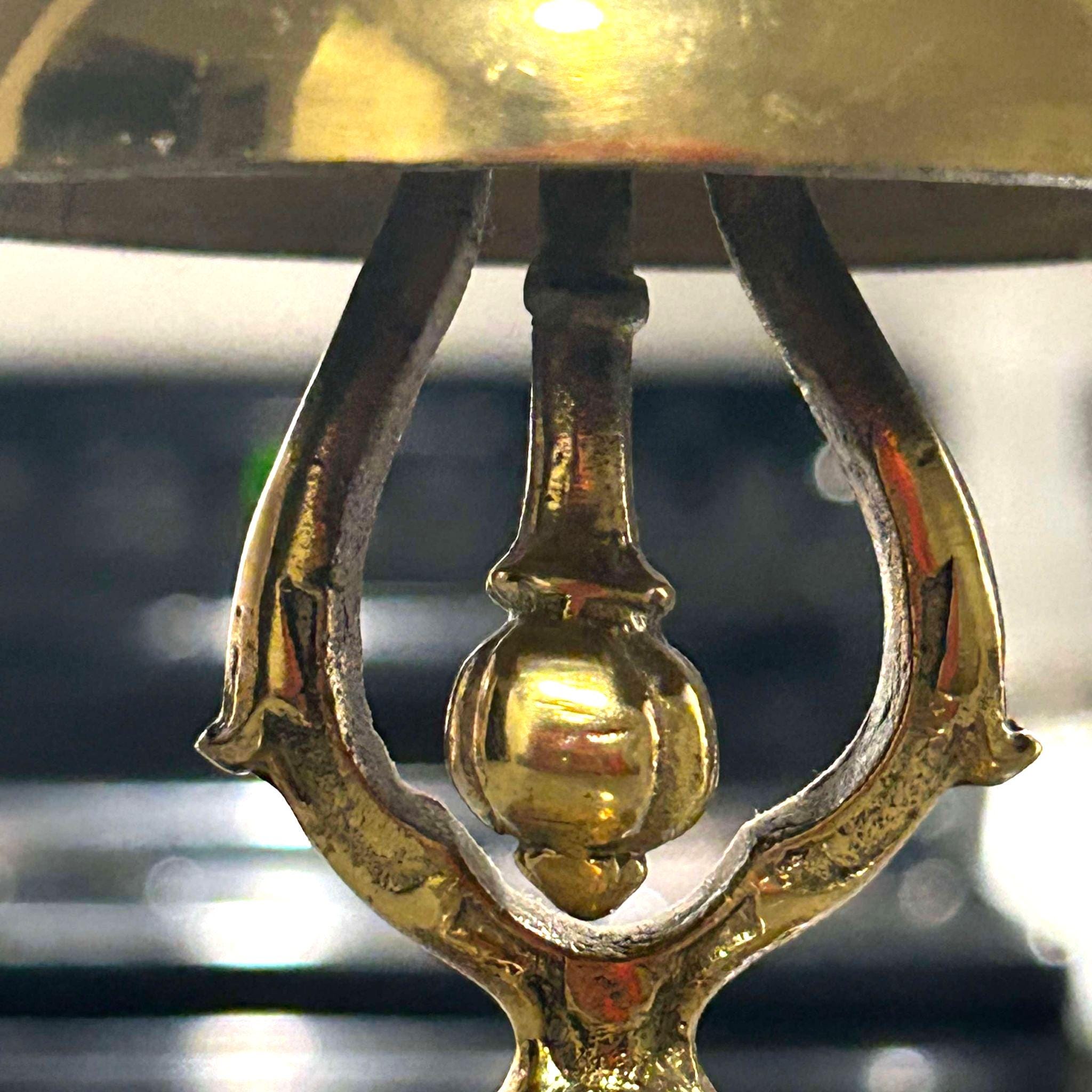 Antique 19th Century Victorian Hotel Desk Bell Brass Tap Call Bell - Etsy