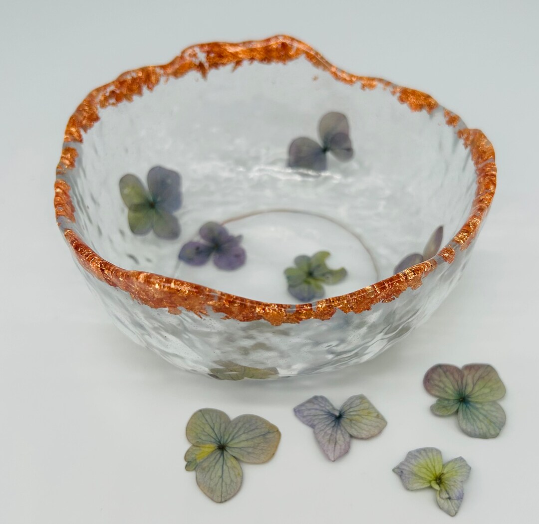 Decorative Bowl for Use as a Candy Dish or Jewelry Bowl With Real ...