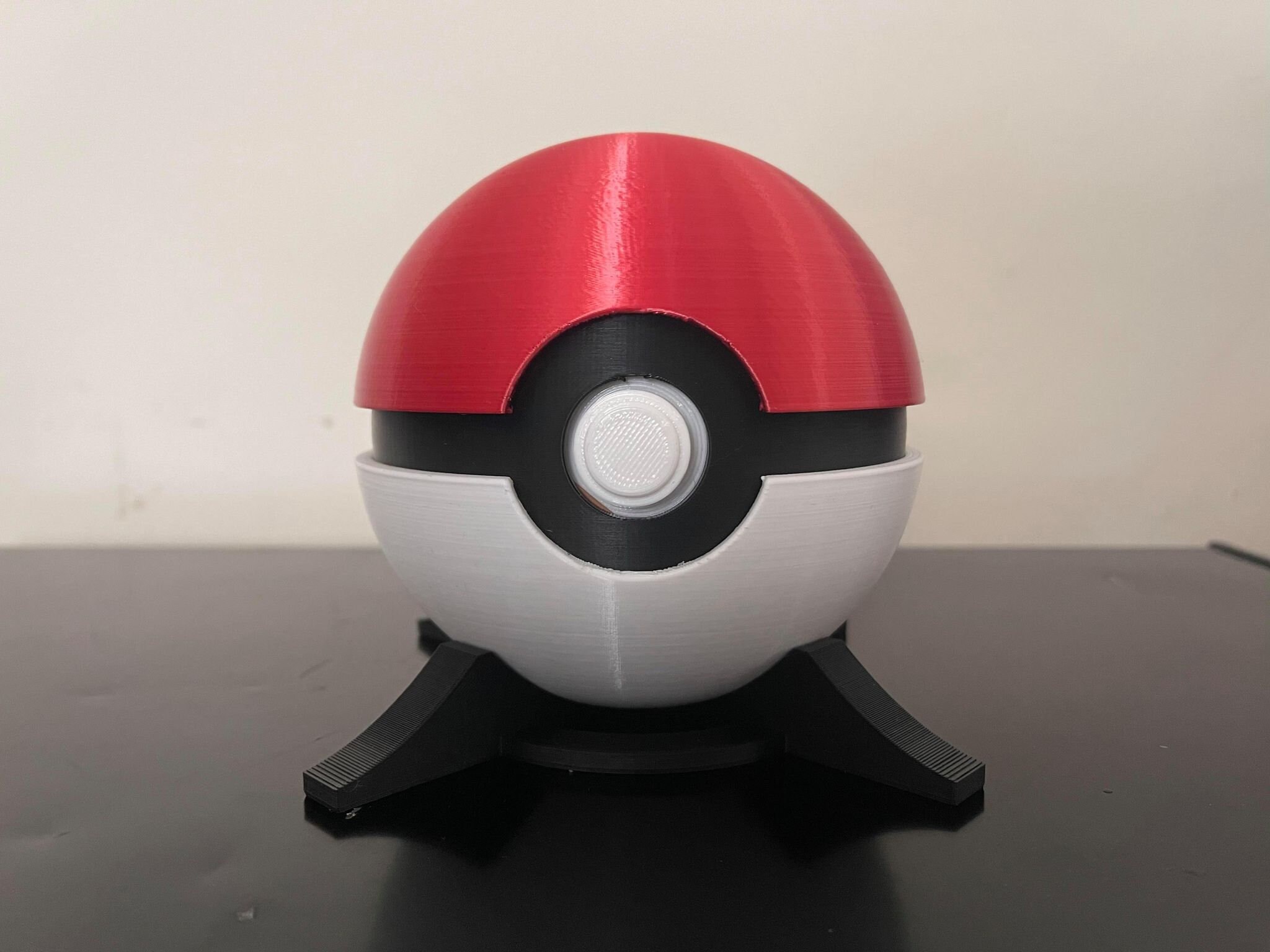 3D Printed Pokemon Inspired Pokeball Model. | Etsy